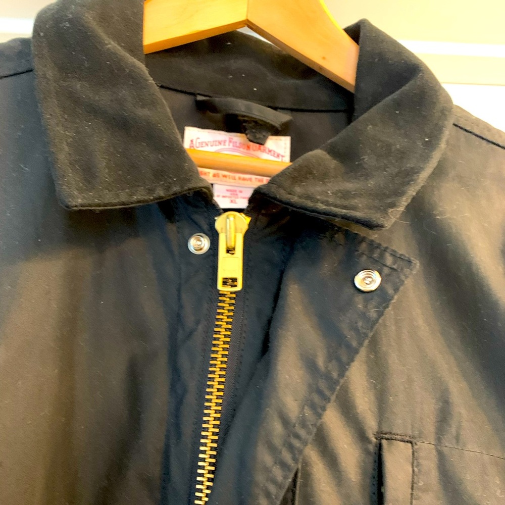 Filson Waxed Canvas Field Jacket, Velvet Color, Brass… - Gem